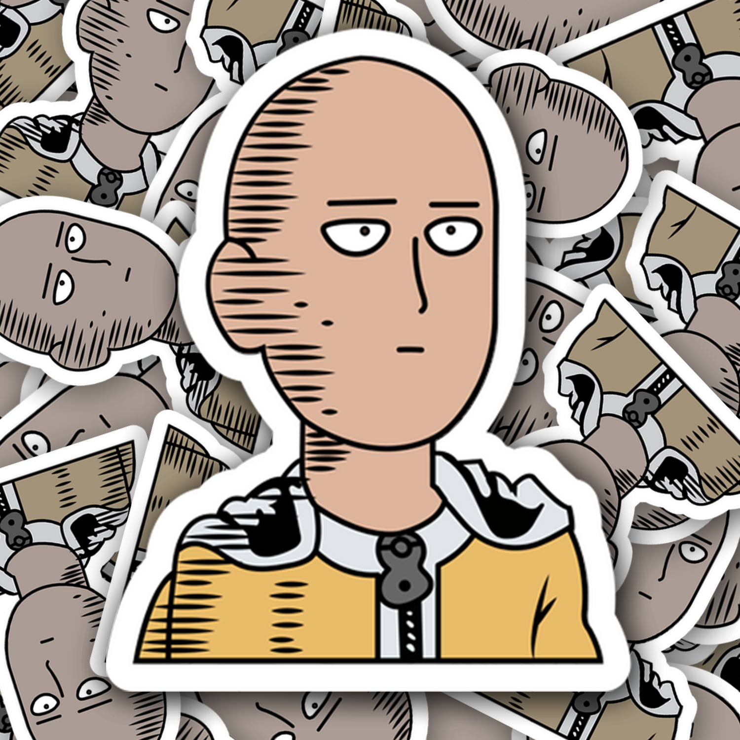 One Punch Man Stickers – Turbo Vinyl