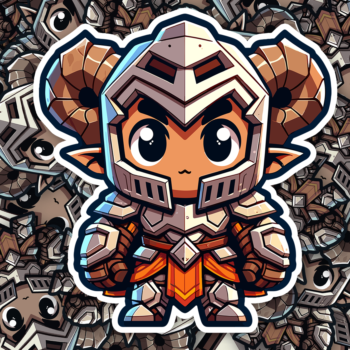 Chibi Dragonborn Sticker - Fast & Free Shipping – Turbo Vinyl