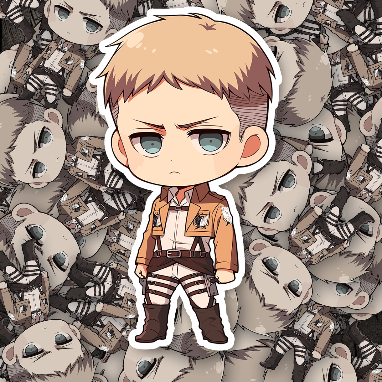 Chibi Jean Sticker - Fast & Free Shipping – Turbo Vinyl