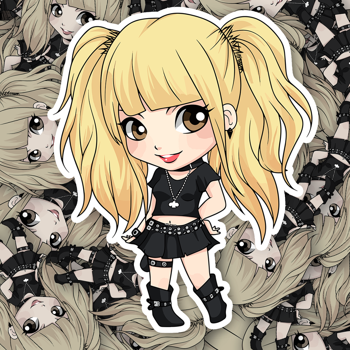 Chibi Misa Sticker - Fast & Free Shipping – Turbo Vinyl