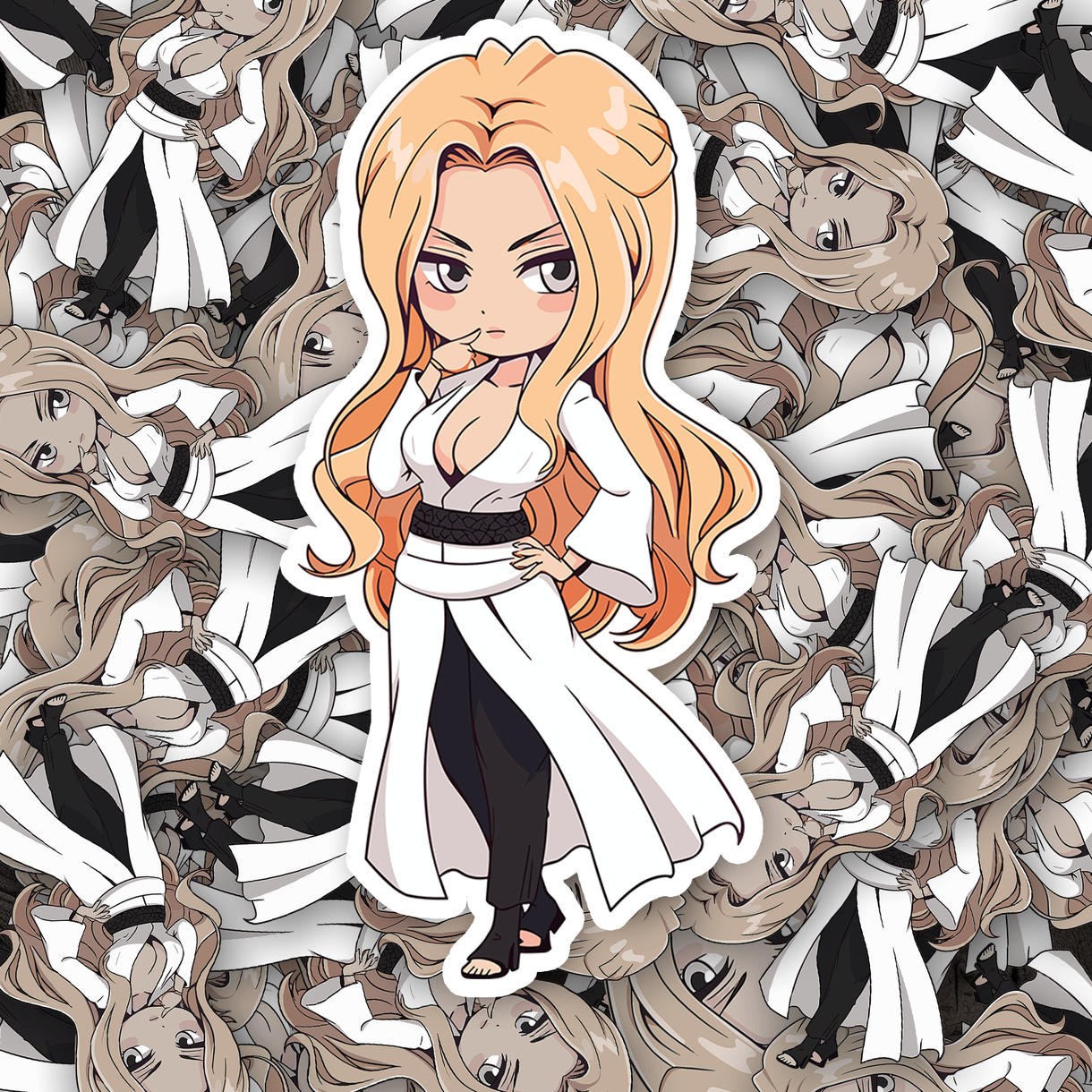 Chibi Rangiku Sticker - Fast & Free Shipping – Turbo Vinyl