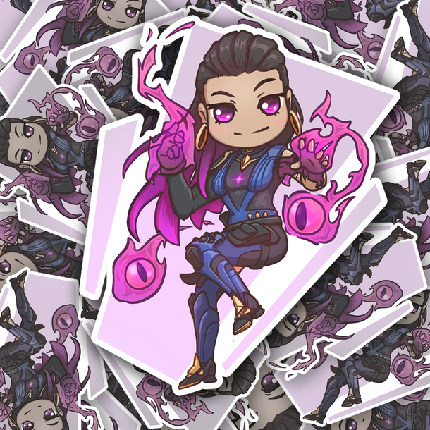 Chibi Reyna Sticker - Fast & Free Shipping – Turbo Vinyl