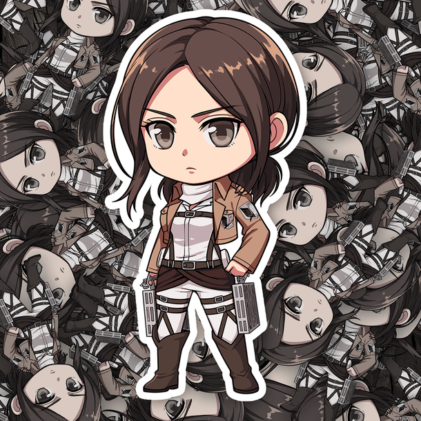 Chibi Sasha Sticker - Fast & Free Shipping – Turbo Vinyl