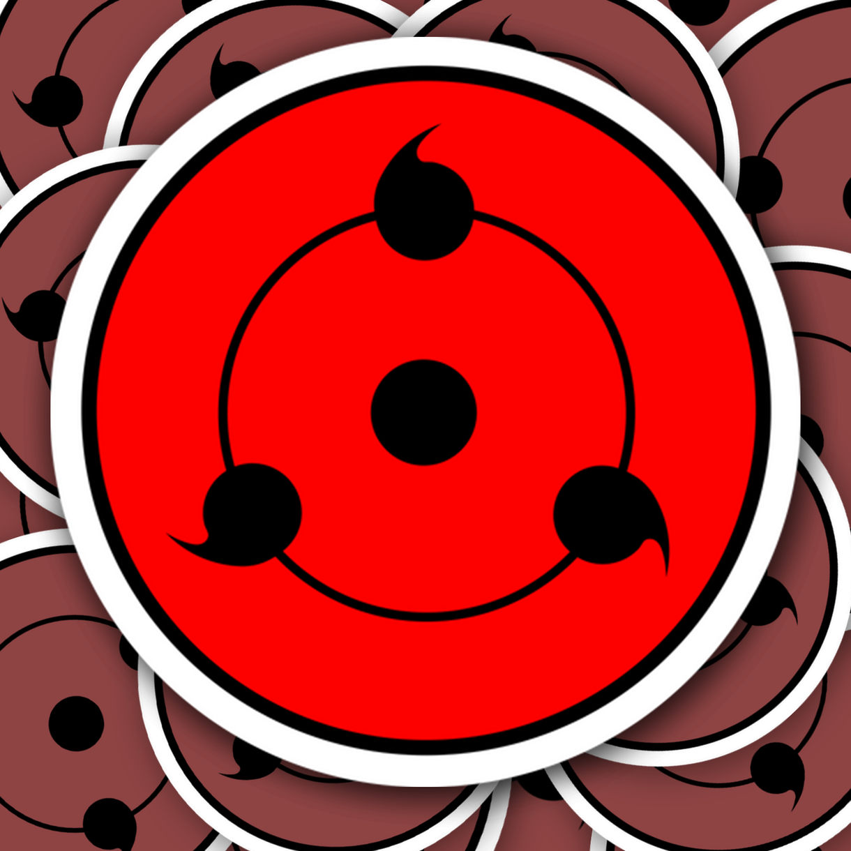 Naruto Sharingan Sticker - Fast & Free Shipping – Turbo Vinyl