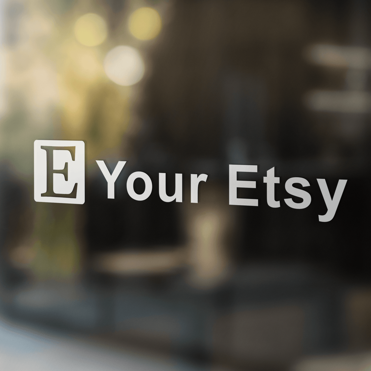 Custom Etsy Decal – Turbo Vinyl